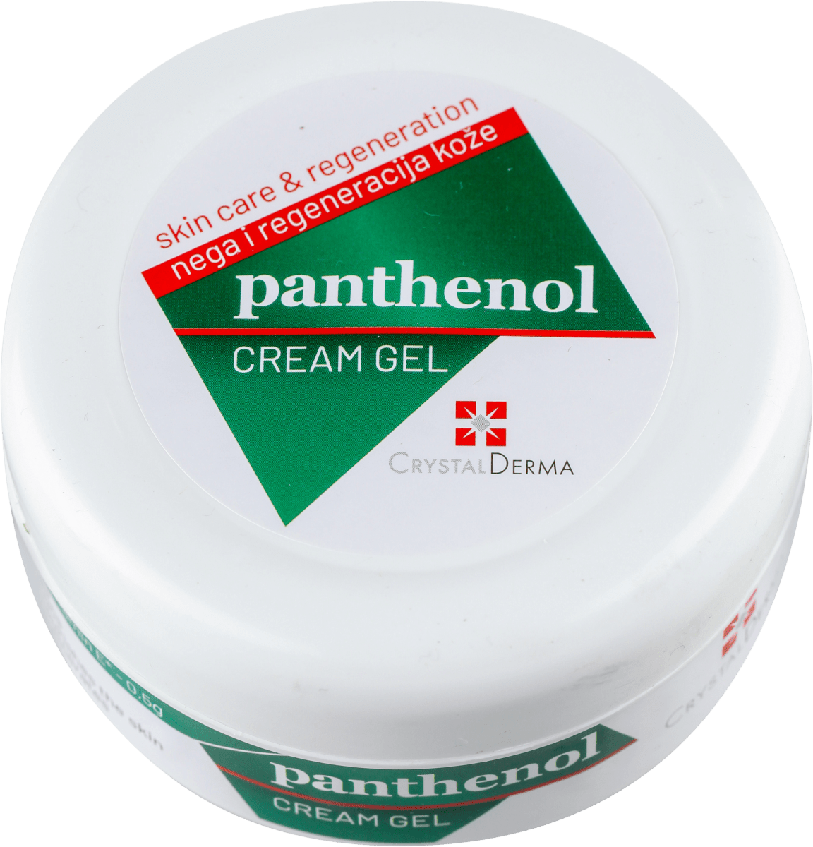 CrystalDerma panthenol krem gel, 125 ml | dm.rs