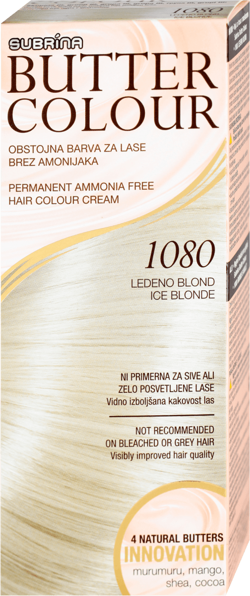 SUBRiNA BUTTER COLOUR boja za kosu - 1080 ledeno plava, 1 kom | dm.rs