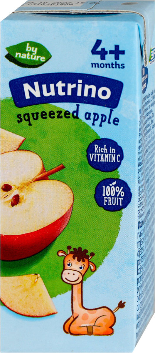 Nutrino Sokić ceđena jabuka, od 4. meseca, 200 ml | dm.rs