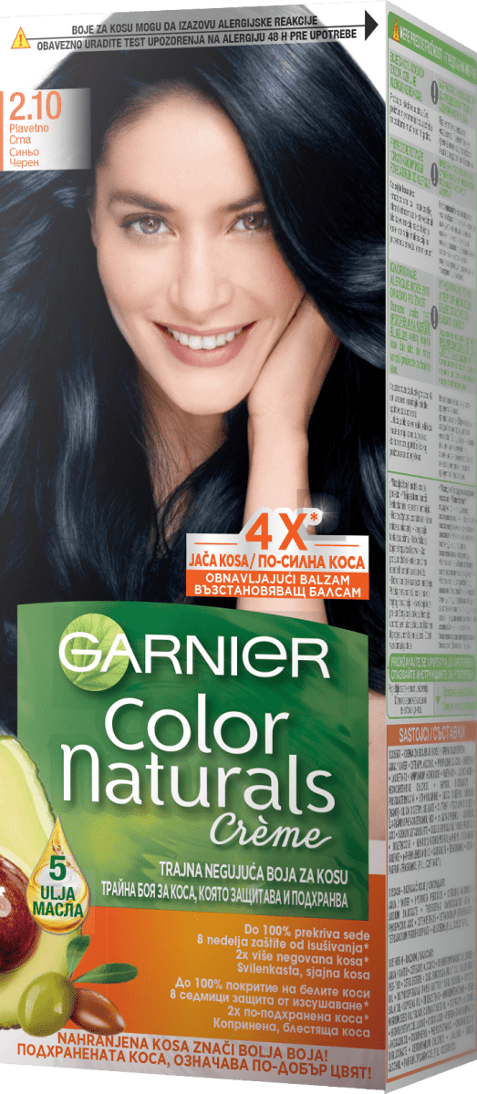 GARNIER Color naturals Boja za kosu - br. 2.1 , plavetno crna, 1 kom ...
