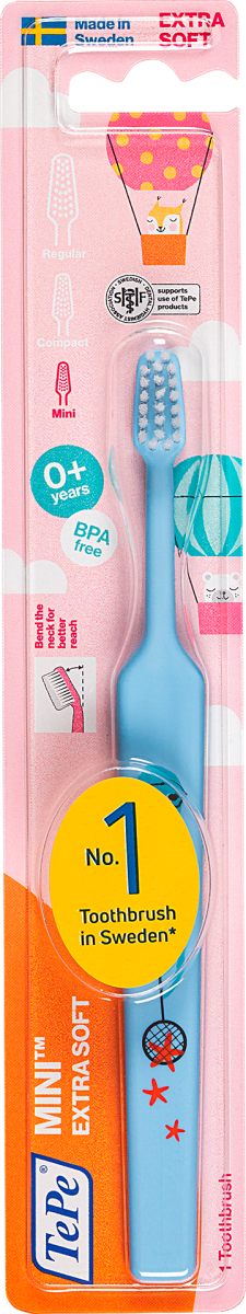 TePe MINI dečija četkica za zube - extra soft, od 0-3 godine, više ...