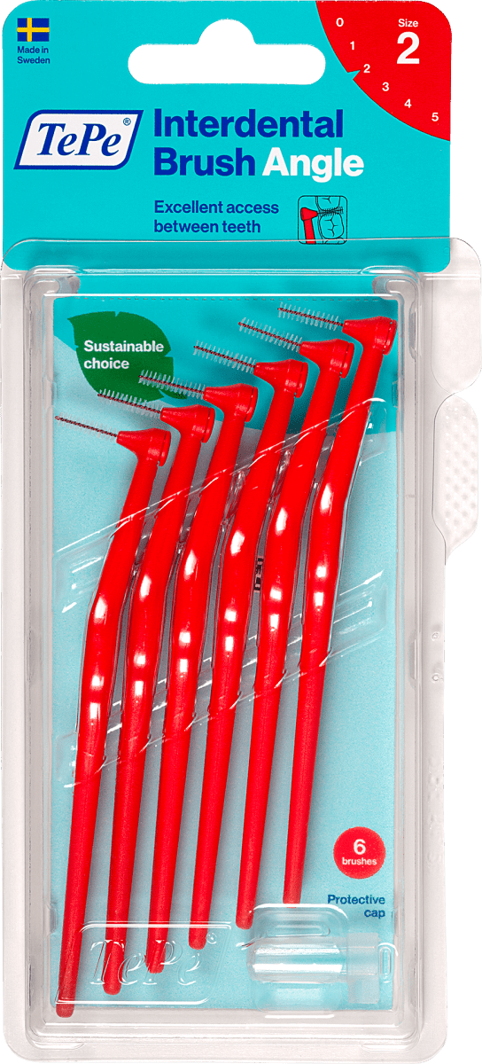 TePe Angle, interdentalna četkica, 0,5mm, ISO 2, 6 kom uvek povoljna ...