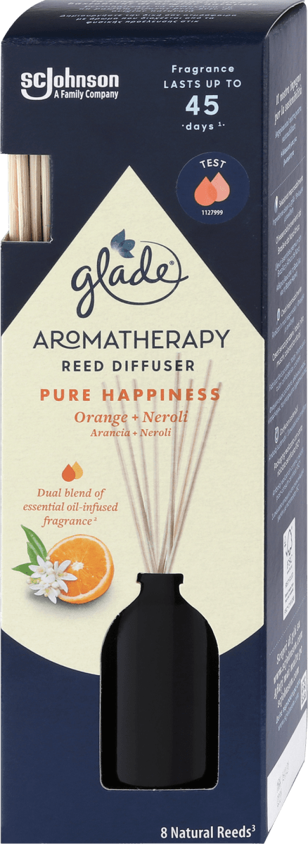 glade AROMATHERAPY PURE HAPPINESS - mirisni štapići, 80 ml | dm.rs