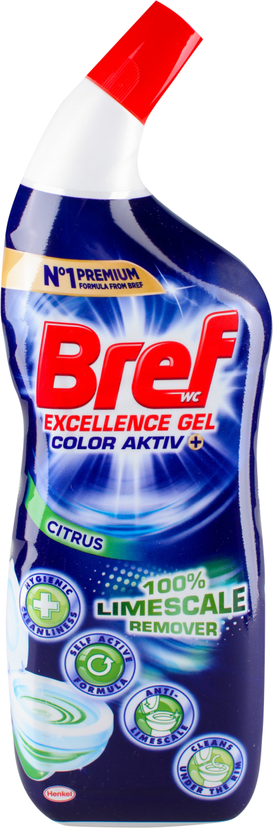 Bref WC EXCELLENCE GEL Citrus - sredstvo za čišćenje toaleta, 700 ml ...