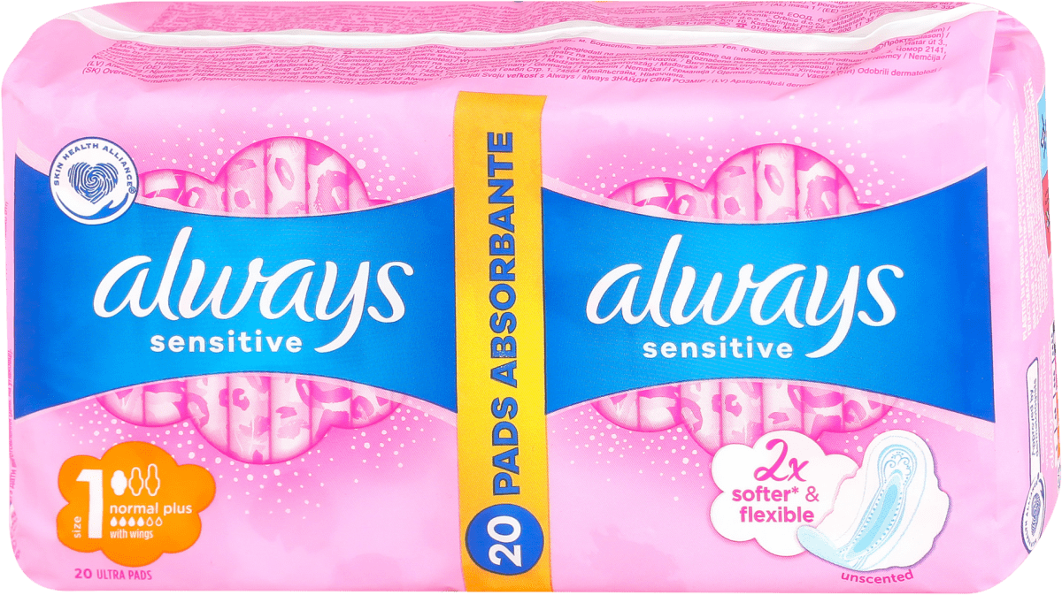 always Ultra sensitive 1 normal plus, cilusni ulošci, 20 kom uvek ...