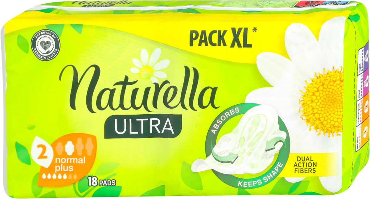 Naturella ULTRA, ciklusni ulošci, NORMAL PLUS, 18 kom | dm.rs