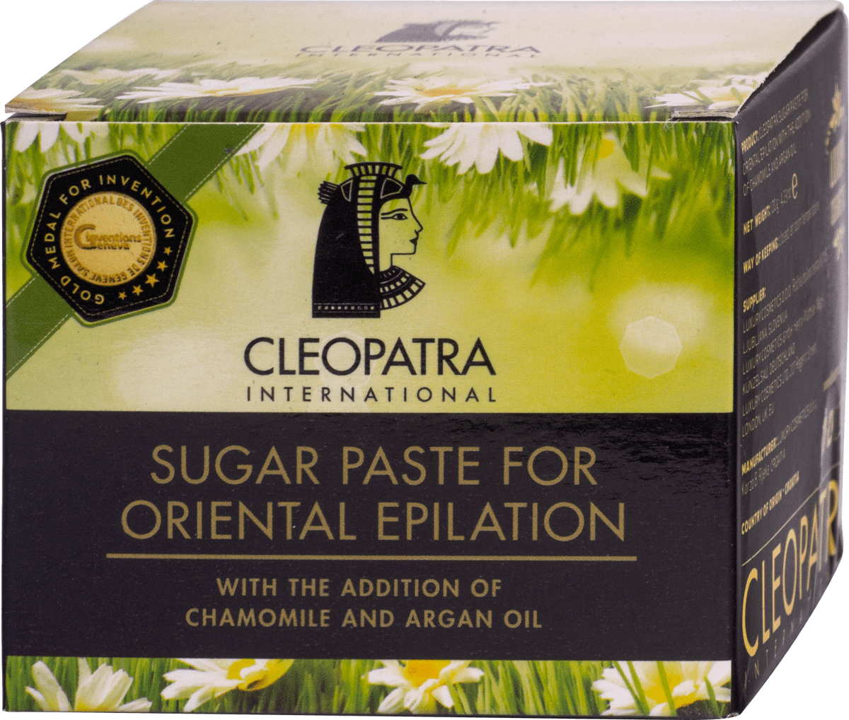 Cleopatra Šećerna pasta za depilaciju - kamilica i arganovo ulje, 120 g ...
