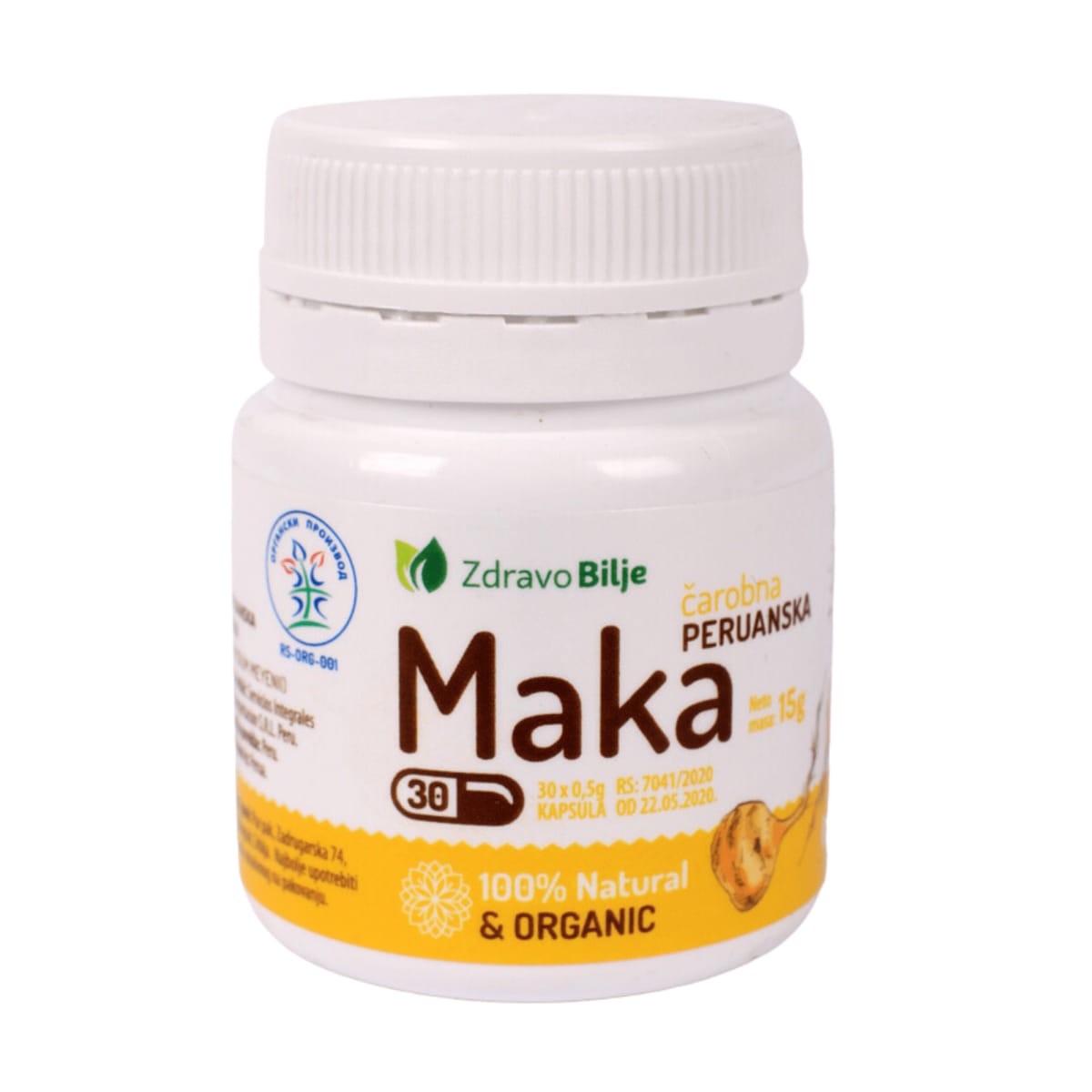 zdravo čarobna PERUANSKA Maka u kasulama, 15 g | dm.rs