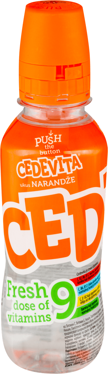 CEDEVITA CEDEVITA GO - narandža, 340 ml | dm.rs