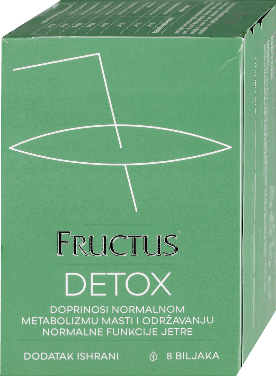 FRUCTUS DETOX čaj, 37,5 g | dm.rs