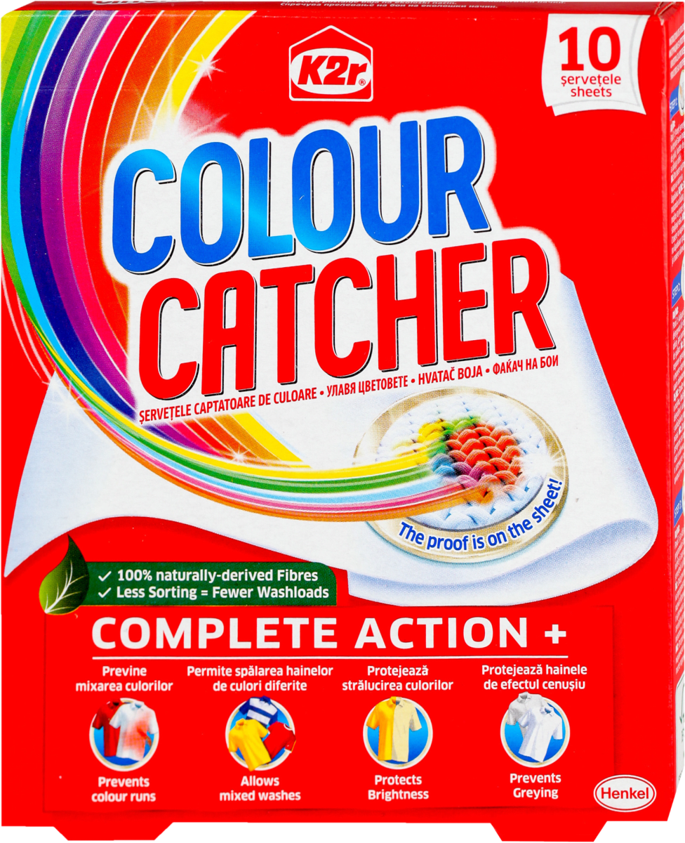 K2r COLOUR CATCHER - hvatač boja, 10 kom | dm.rs