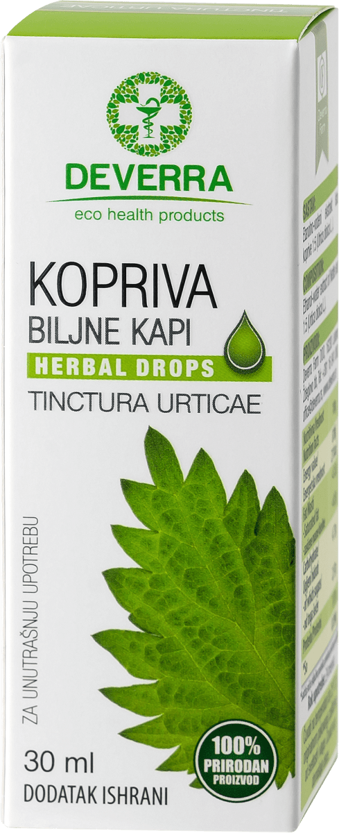 DEVERRA KOPRIVA BILJNE KAPI, 30 ml | dm.rs