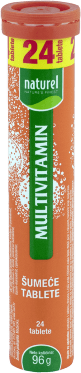 naturel Šumeće tablete – multivitamin, 24 kom. | dm.hr