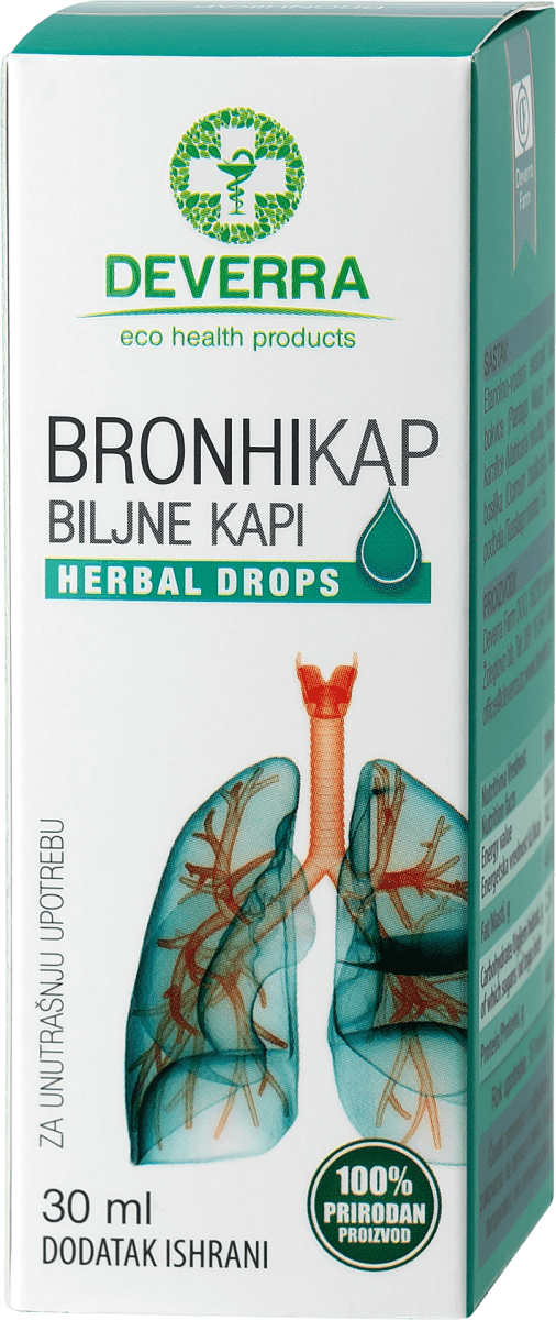 DEVERRA BRONHIKAP BILJNE KAPI, 30 ml | dm.rs