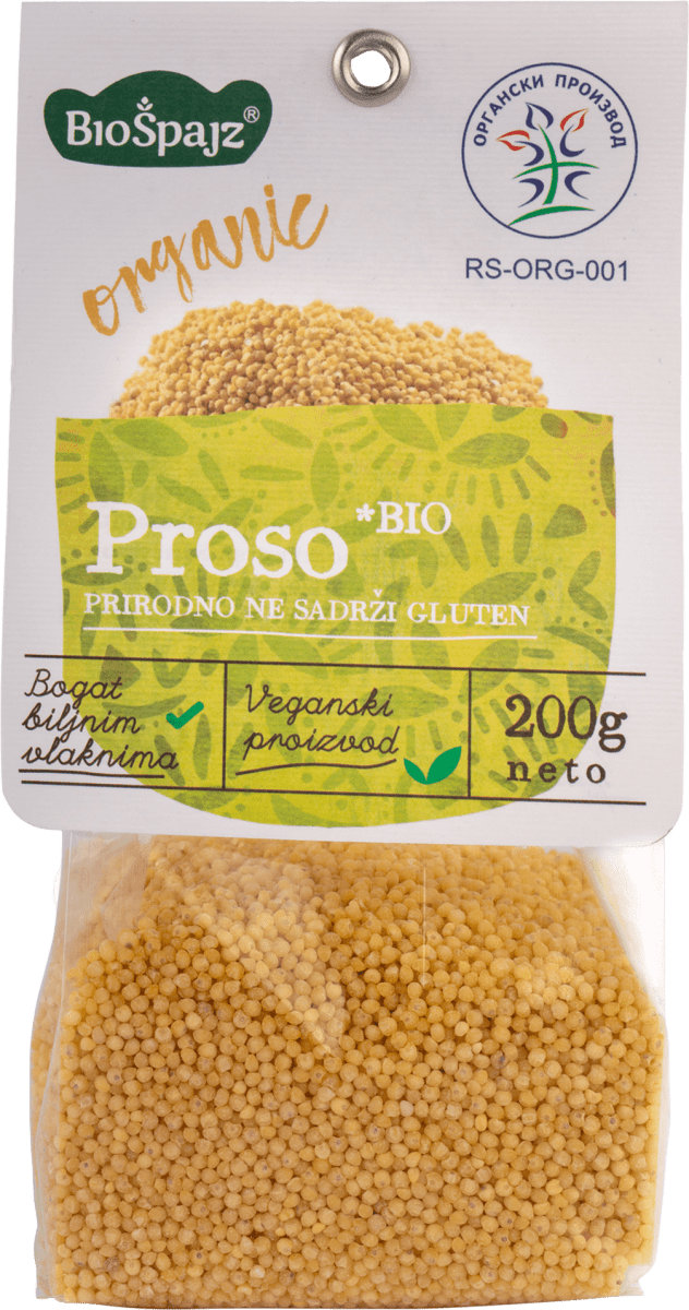 BioŠpajz Proso, 200 g | dm.rs