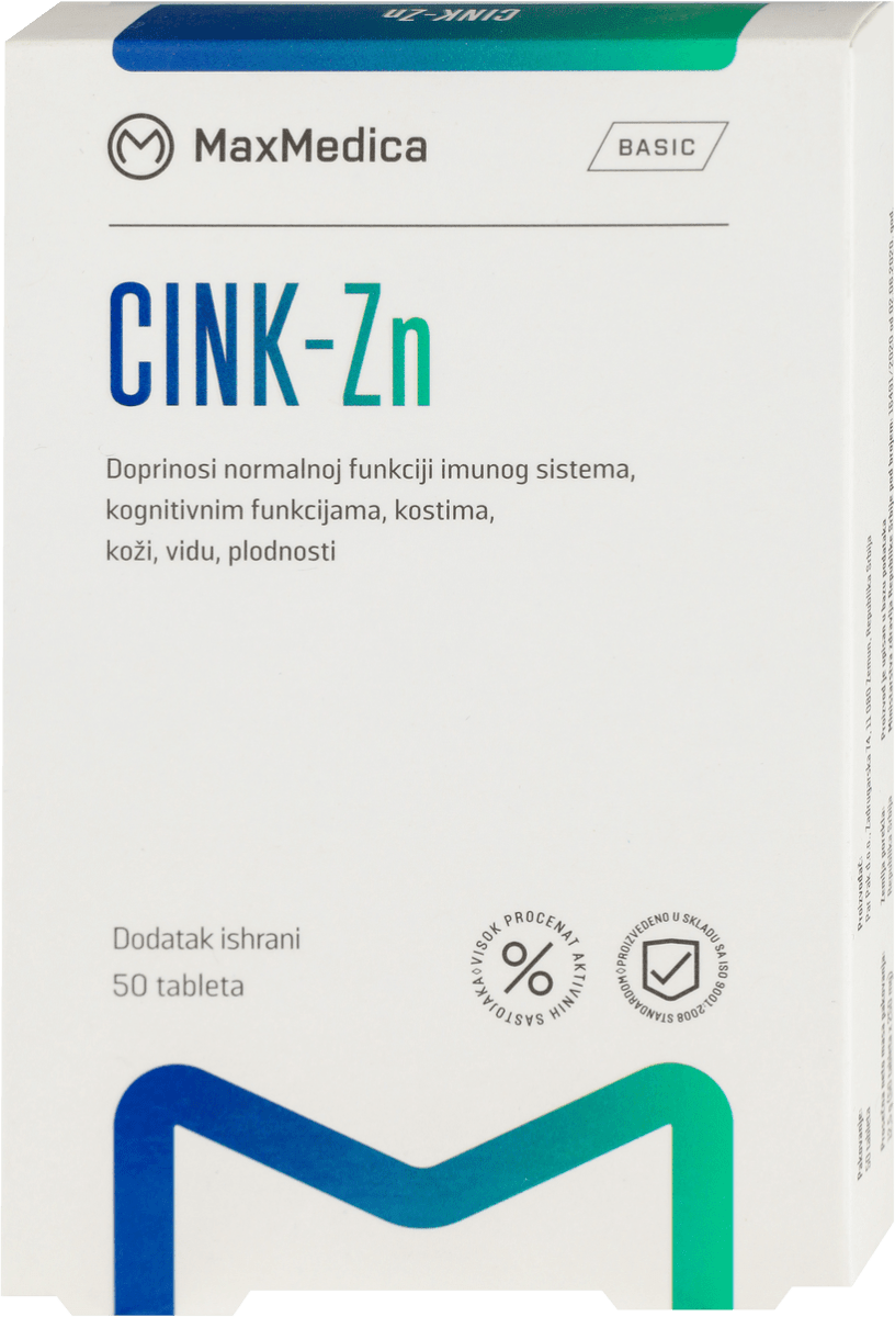 MaxMedica CINK-Zn, 50 kom | dm.rs