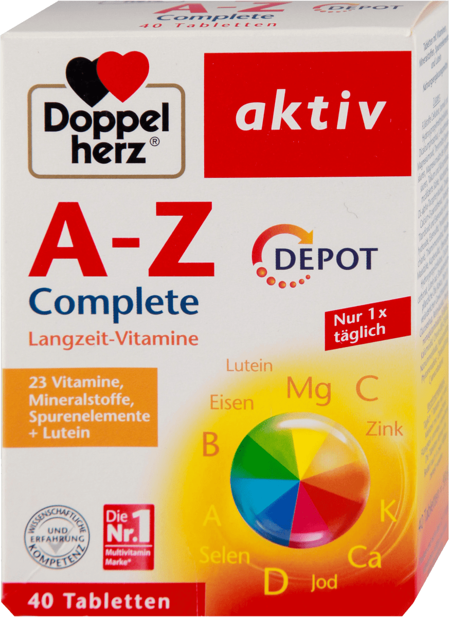 Doppelherz aktiv A - Z DEPORT Complete, 40 kom | dm.rs