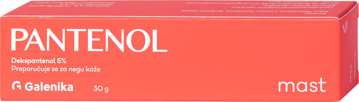 Galenika Pantenol mast - dekspantenol 5%, 30 g | dm-drogeriemarkt.ba