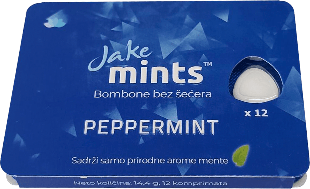 Jake mints - PEPPERMINT, 12 kom | dm.rs