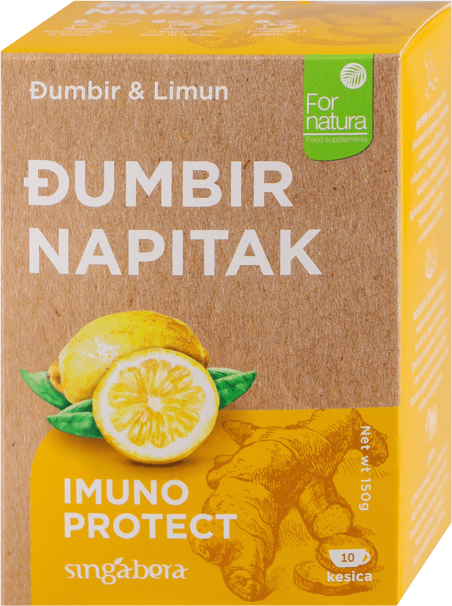 Fornatura ĐUMBIR NAPITAK - Đumbir & Limun, 10 kom. | dm-drogeriemarkt.ba
