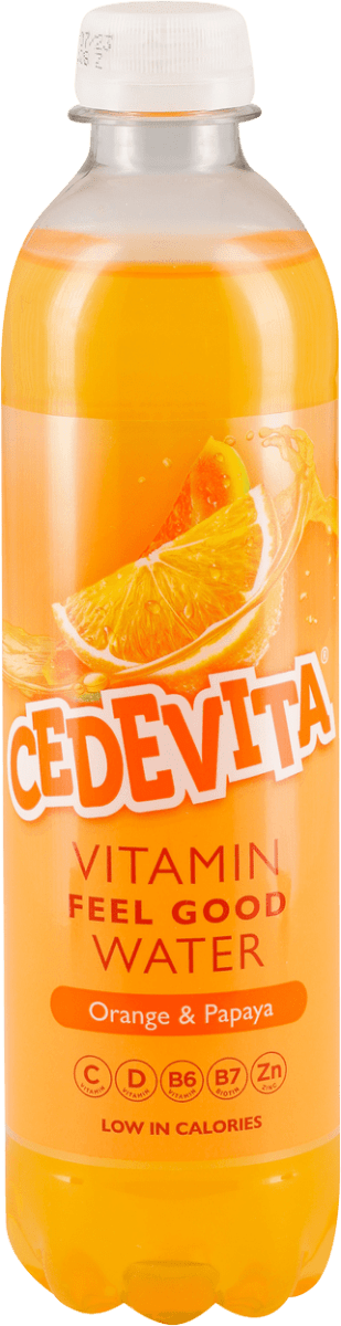 CEDEVITA VITAMIN FEEL GOOD WATER- narandža i papaja, 500 ml | dm.rs