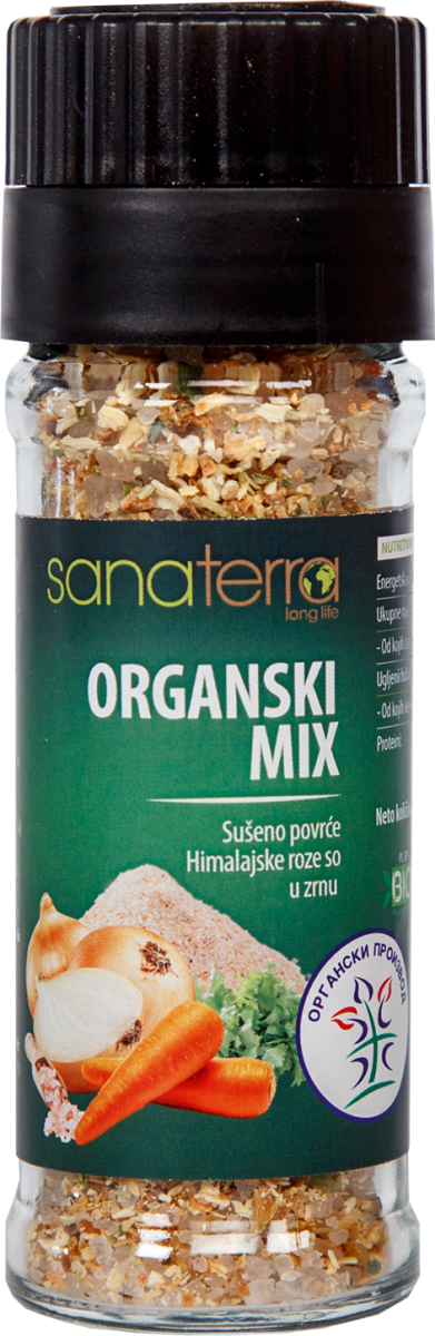 sanaterra ORGANSKI MIX začin, 80 g | dm.rs