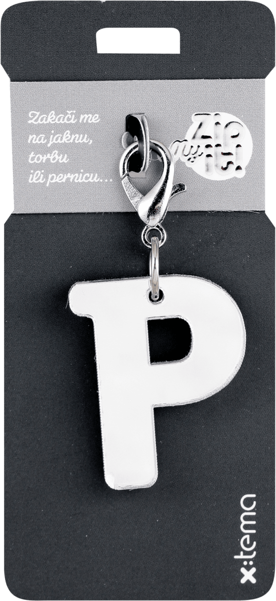 FORGIFT Privezak slovo P, 1 kom | dm.rs