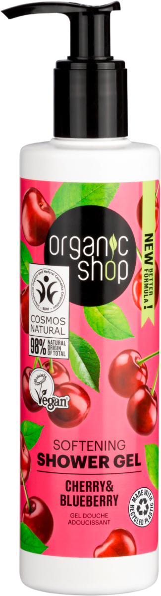 organic shop Gel za tuširanje - trešnja i borovnica, 280 ml | dm.rs