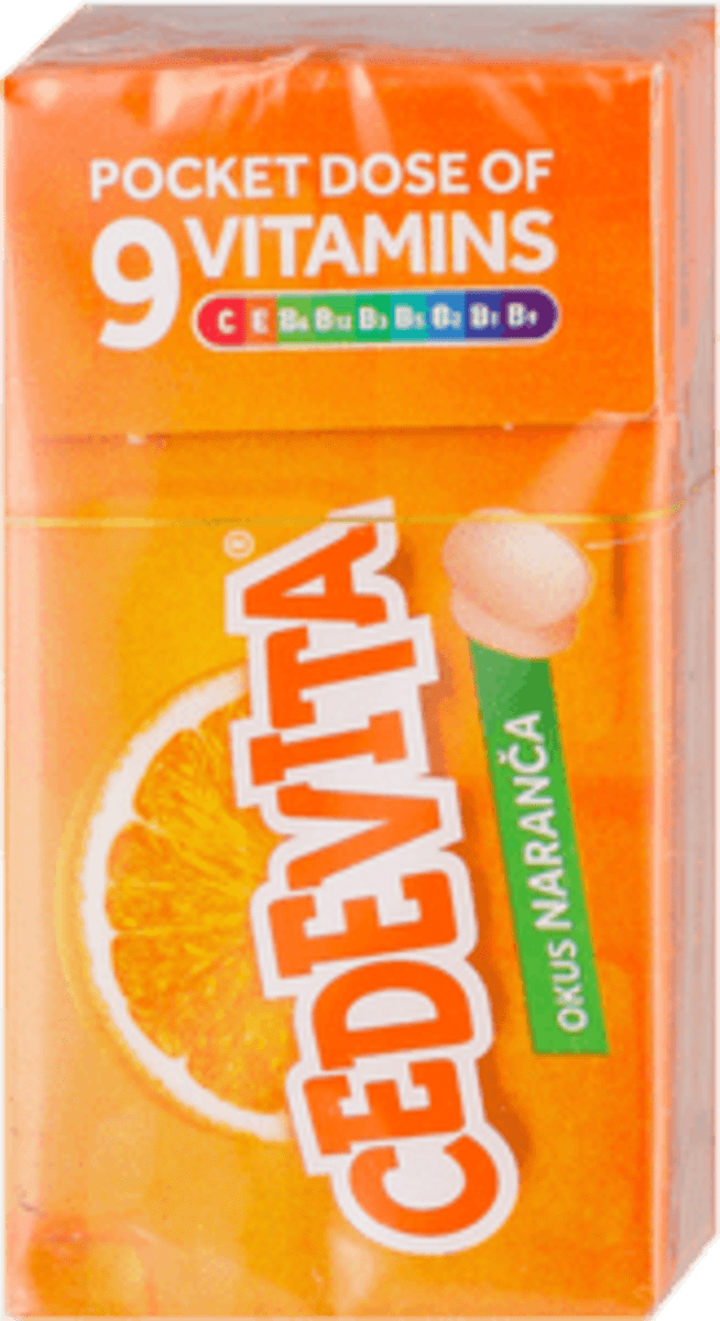 CEDEVITA Bombone - narandža, 18 g | dm.rs