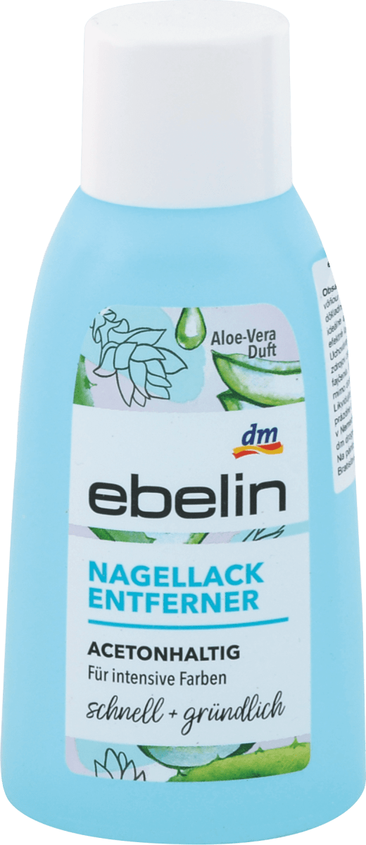 ebelin Odlakovač na nechty s acetónom, 125 ml trvalo výhodne nakupovať online | mojadm.sk