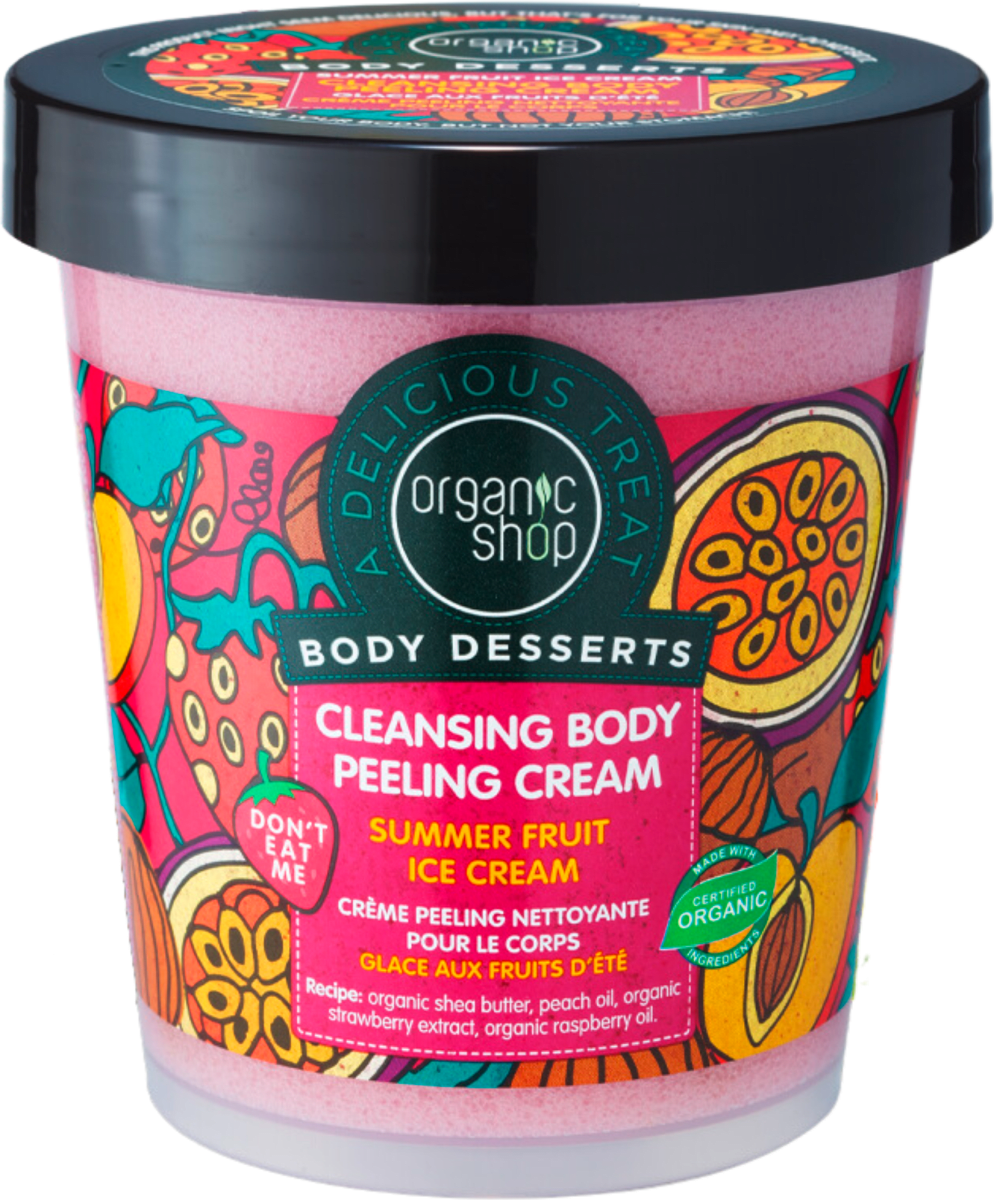 organic shop Piling za telo - Voćni sladoled, 450 ml | dm.rs