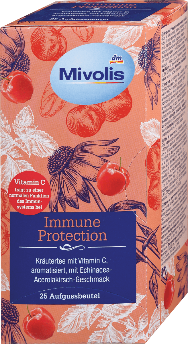 Mivolis Immune Protection aromatizirani zeliščni čaj z vitaminom C, z ...