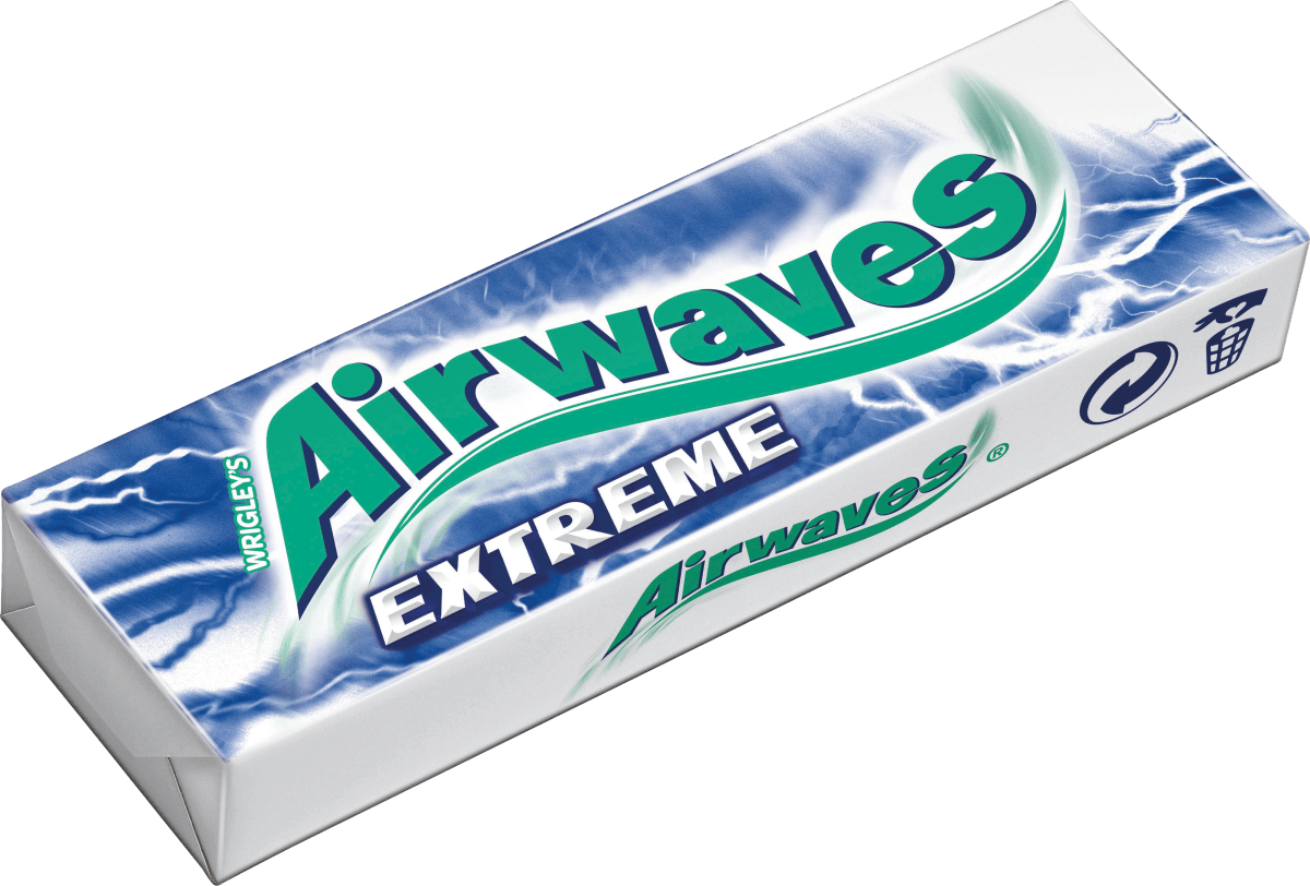 Airwaves Žvečilni gumi Extreme, 10 kos trajno povoljna online kupnja ...