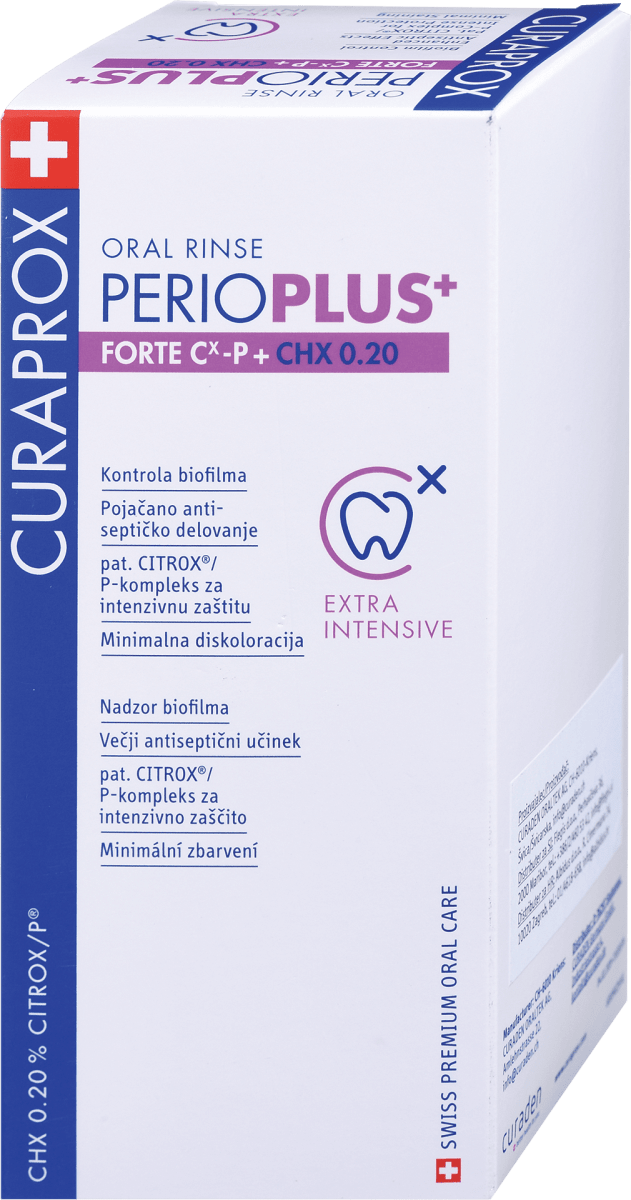 CURAPROX Ustna voda Perio Plus+ Forte Extra Intensive, 200 ml | dm.si