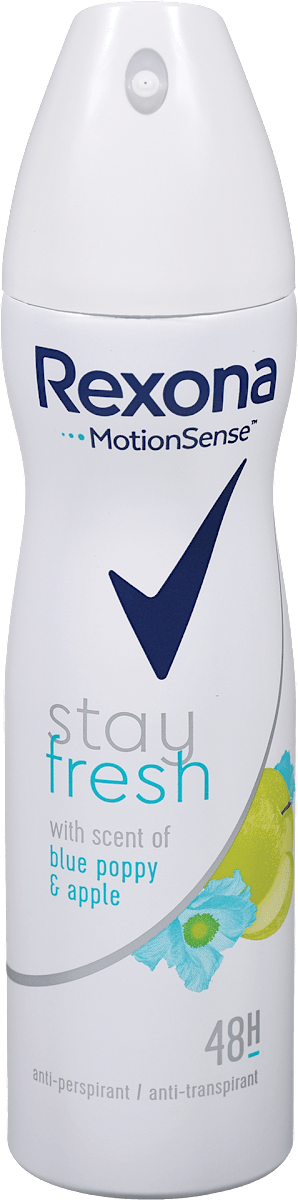 Rexona Dezodorant Stay Fresh Blue Poppy & Apple, 150 ml | dm.si