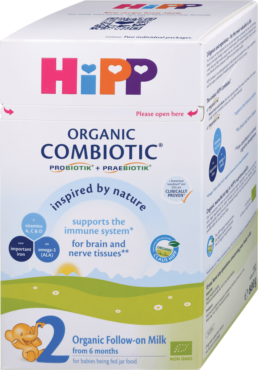HiPP Organic Combiotik 2 mliječna formula, 800 g | dm-drogeriemarkt.ba