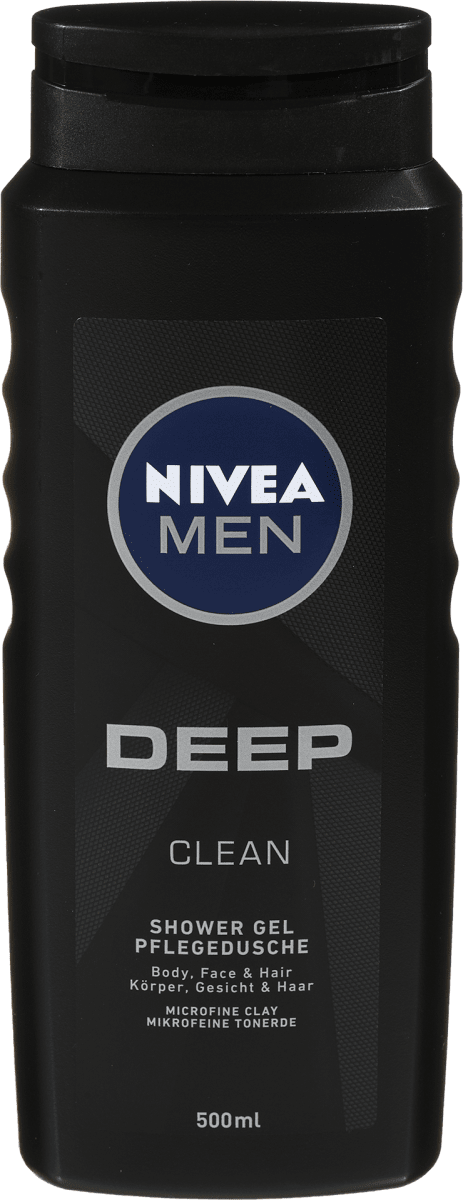 NIVEA MEN Душ гел Deep Clean, 500 ml | dm България