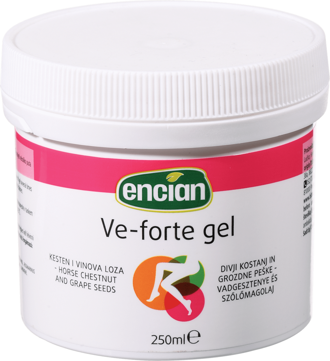 Encian Ve-forte gel – kesten i vinova loza, 250 ml | dm.hr