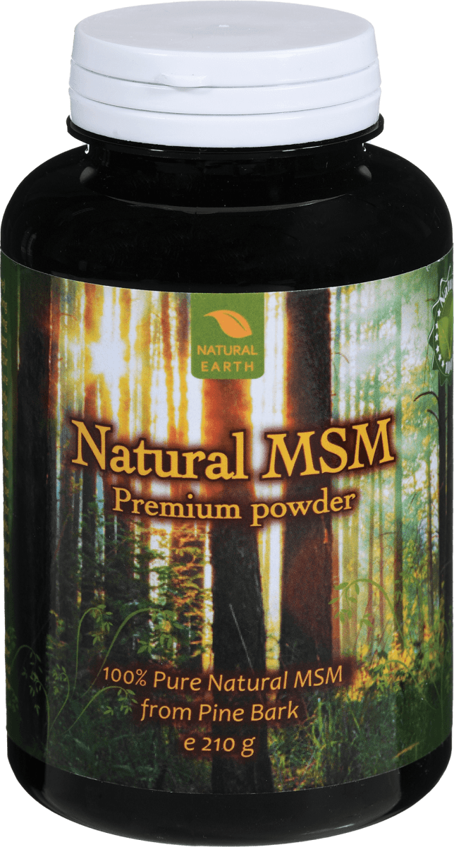 NATURAL EARTH Prehransko dopolnilo MSM prah, 210 g | dm.si
