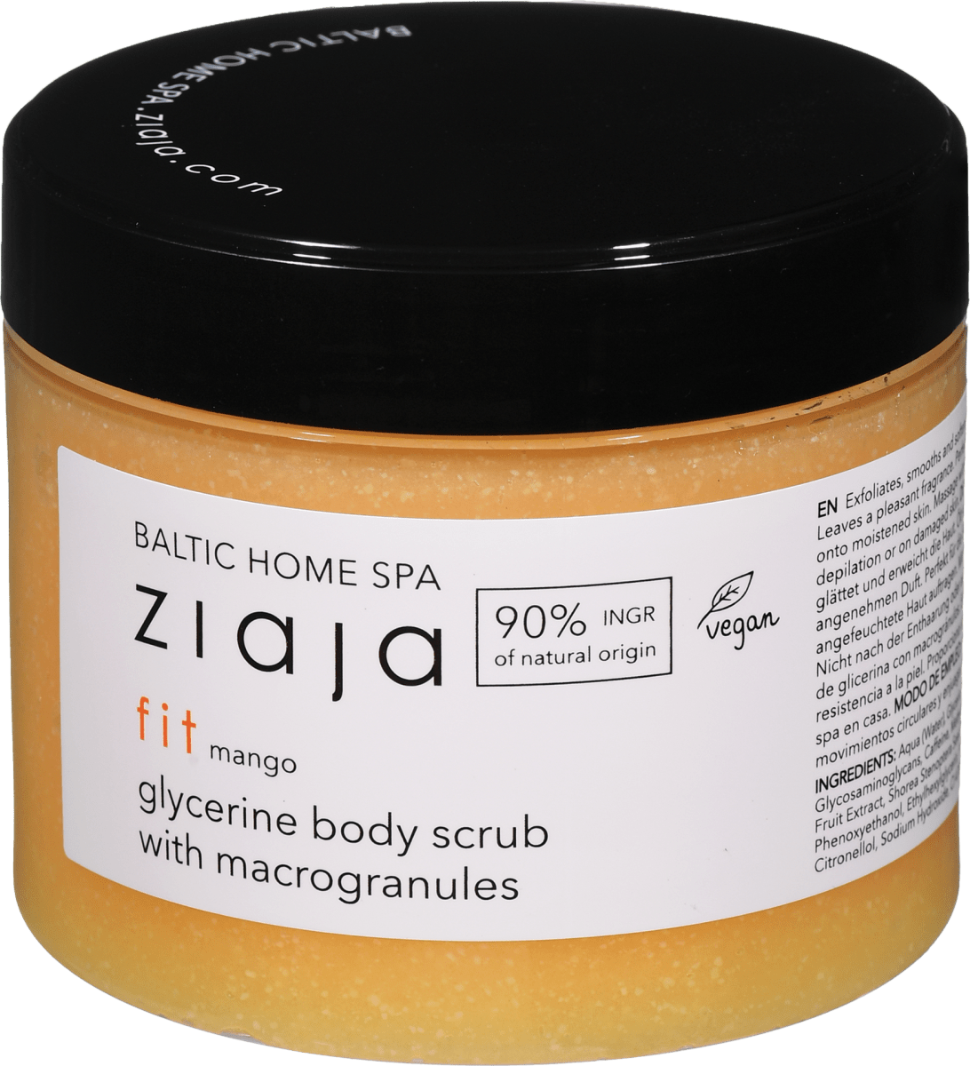 ziaja Piling za telo BHS fit mango, 300 ml | dm.si