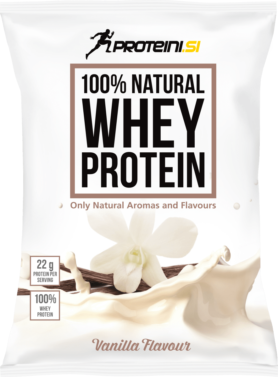 proteini.si 100% Natural Whey Protein u prahu - vanilija, 30 g | dm-drogeriemarkt.ba
