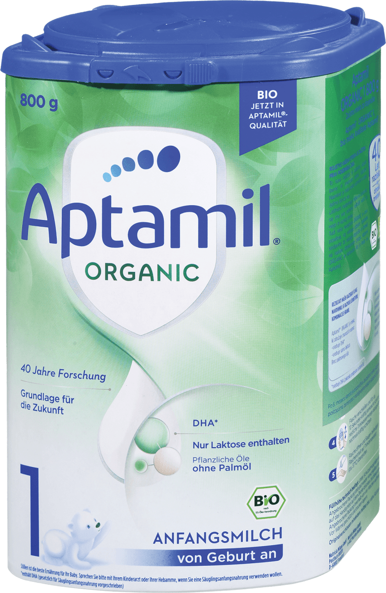 Aptamil ORGANIC 1 početna mlečna formula za odojčad, od rođenja do 6 ...