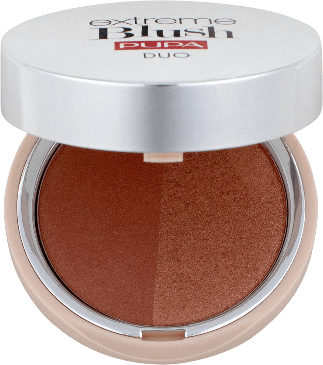 PUPA extreme Blush Duo rumenilo – 120 Radiant Caramel - Glow Spice, 22 ...