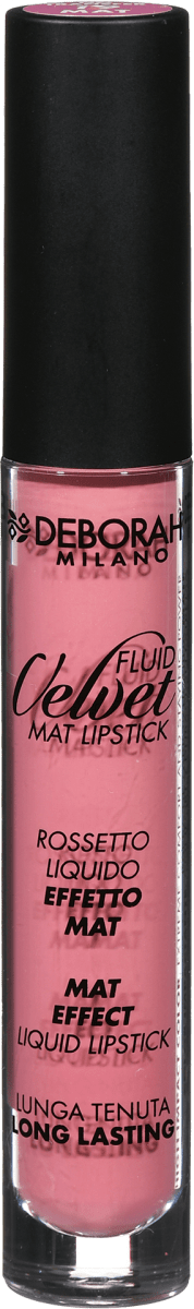 DEBORAH MILANO Tekoče rdečilo za ustnice Fluid Velvet Mat 19 Mauve, 4,5 ... DEBORAH MILANO Tekoče rdečilo za ustnice Fluid Velvet Mat 19 Mauve, 4,5 ...