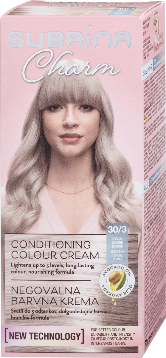 SUBRiNA Charm Colour Cream boja za kosu - 30/30 cendre plava, 105 g | dm-drogeriemarkt.ba