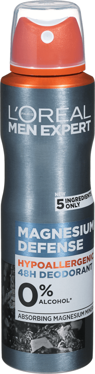L'ORÉAL PARiS MEN EXPERT MAGNESIUM DEFENCE dezodorans u spreju za ...