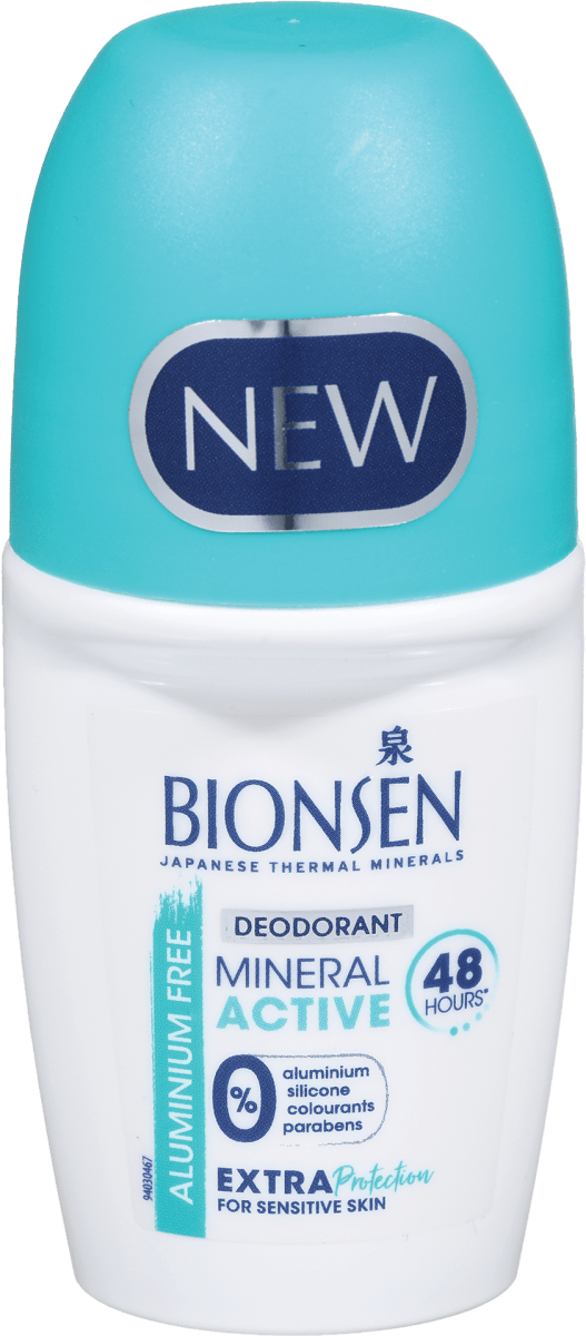 Bionsen Roll-on deodorant Mineral Acitve, 50 ml | dm.si