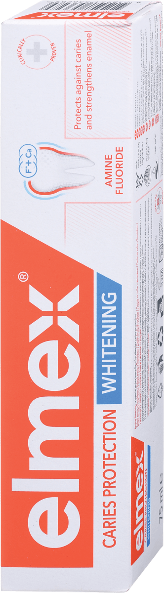 elmex Паста за зъби Whitening, 75 ml Пазарувай трайно изгодно онлайн