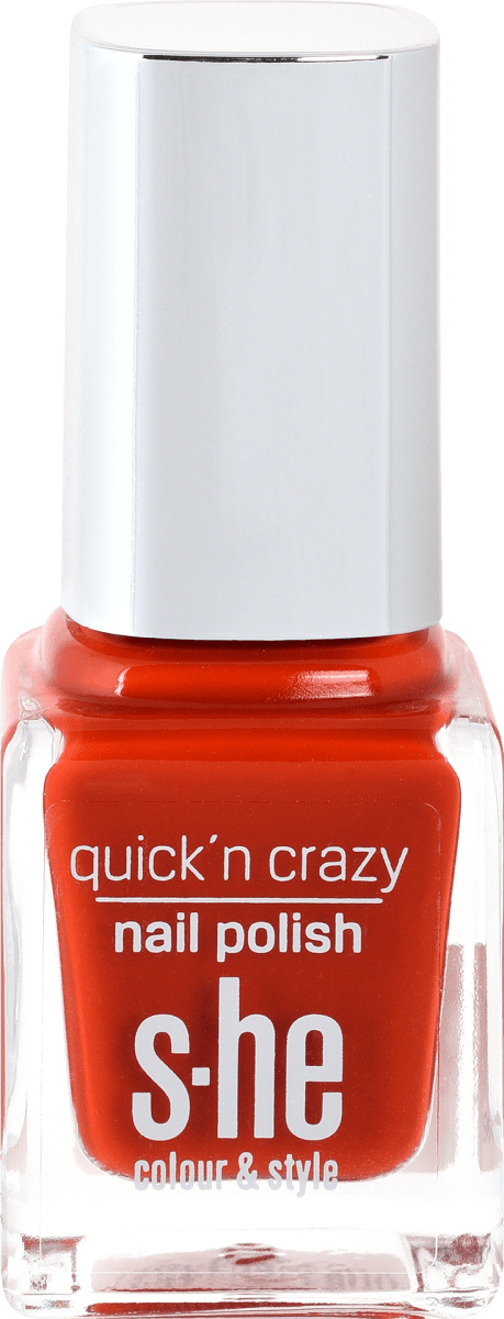 s-he colour&style Lak za nohte quick'n crazy 323/811, 7 ml | dm.si
