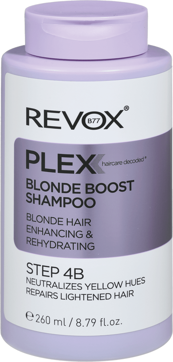 REVOX B77 Blonde Boost PLEX šampon 4B. korak, 260 ml | dm.si